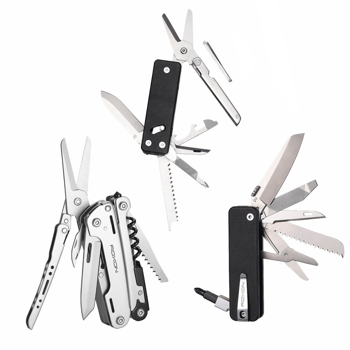 Ultimate Trio Multitools Set | Roxon Multi Tools Gear – ROXON