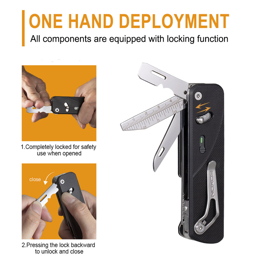 Flex Shears – Modular EDC Multitool with Scissors – ROXON